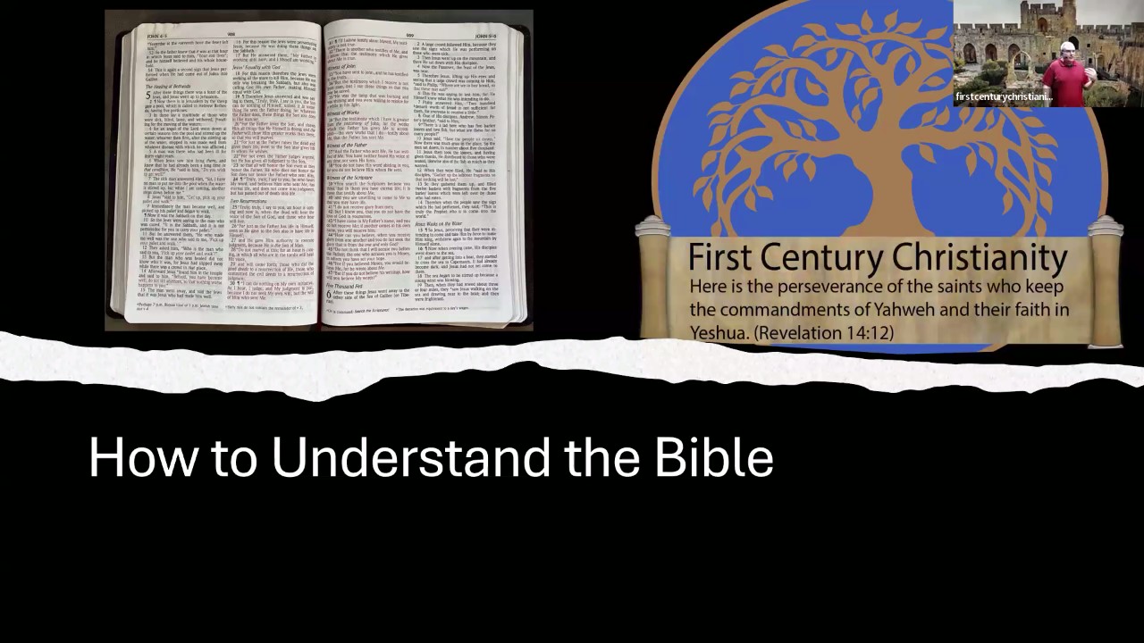 How to Understand the Bible - First Century Christianity